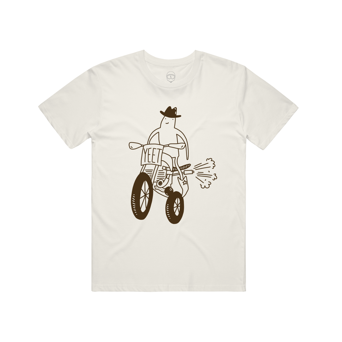 YEET Cowboy, Yammie Noob Cream Tee | Yammie Noob Moto – YN MOTO